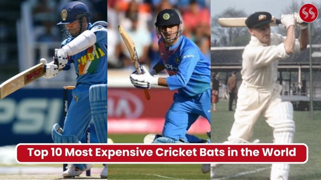 Top 10 Most Expensive Cricket Bats In The World