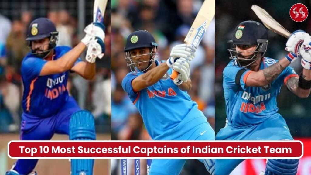 Top 10 Most Successful Captains Of The Indian Cricket Team