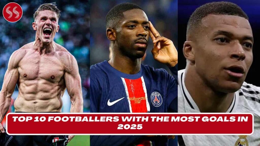 Top 10 Footballers With The Most Goals In 2025